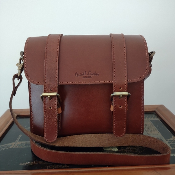 Gusti Leder | Bags | Gusto Leder Beryl Bicycle Satchel | Poshmark